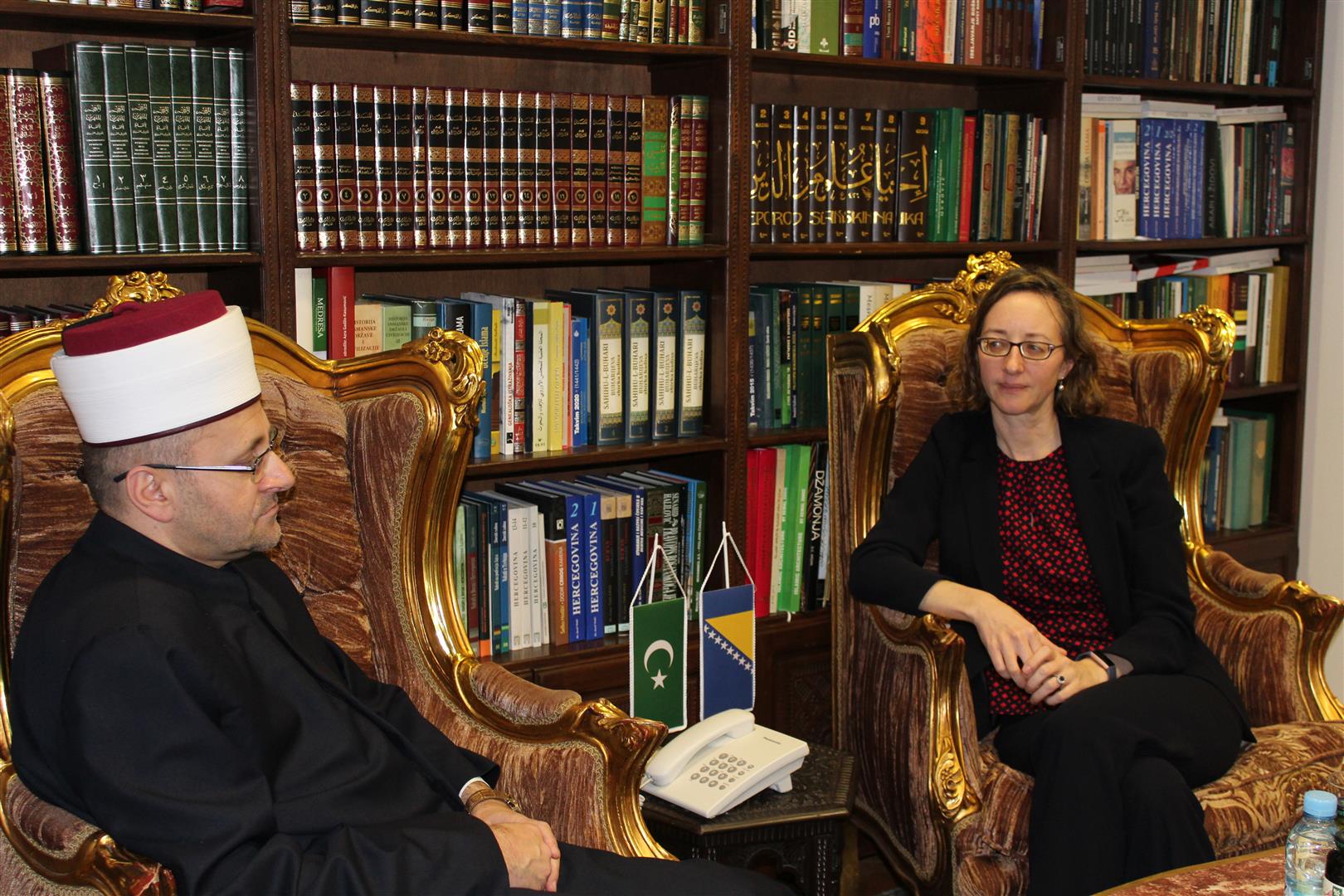 Muftijstvo Mostarsko - Zamjenica ambasadora Ujedinjenog Kraljevstva ...